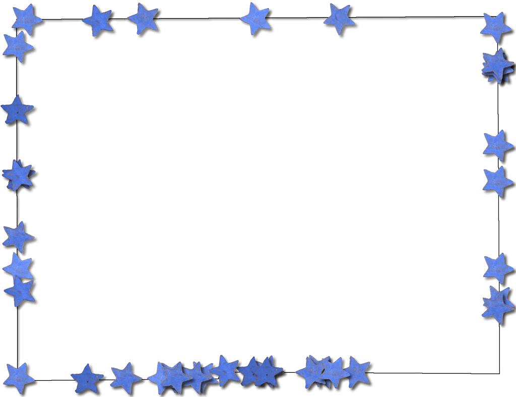 Download Hardee "fancy Frame" Style - Blue Frame Png Thin - Full Size ...