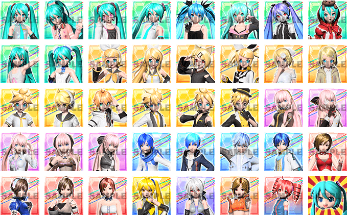 Download 40-piece Avatar Set - Project Diva Future Tone Avatar - Full ...