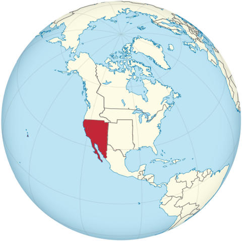 Download Map Of Sierra - Usa On A Globe - Full Size PNG Image - PNGkit