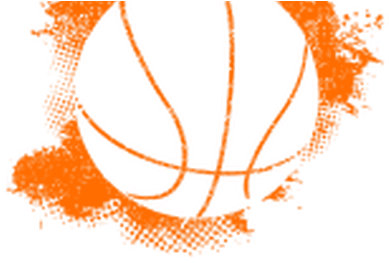 Download Transparent Splatter Paint Basketball - Basketball Splatter ...