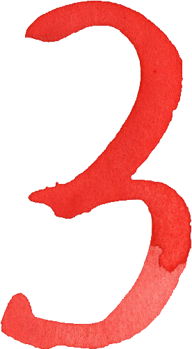 Download Free Download - Red Numbers Transparent - Full Size PNG Image ...