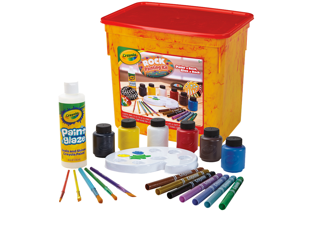 Download Crayola Rock Painting Kit Includes - Painting Kit Crayola ...