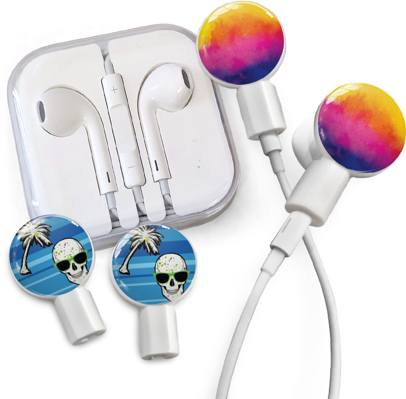 Download Transparent Earbuds Combo Pack - Deka Sounds Dekaslides ...