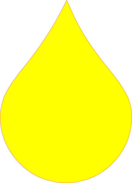 Download Yellow Raindrop Clipart - Full Size PNG Image - PNGkit
