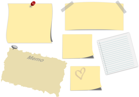 Download Paper Clip Post-it Note Information Memorandum - Note Paper ...
