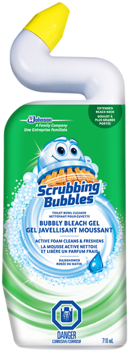 Download Scrubbing Bubbles Bubbly Bleach Gel Rainshower - Scrubbing ...