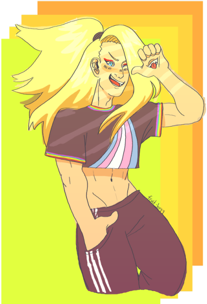 Download Gee Deidara Who Let You Be Gay And Trans - Cartoon - Full Size ...