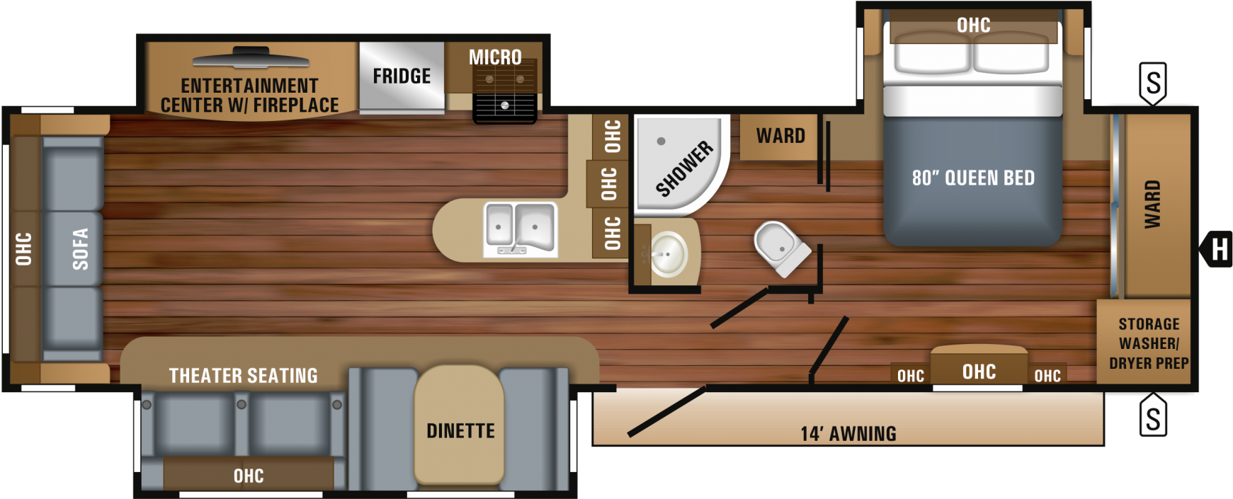 Download Interior Color - Tumbleweed - 2018 Jayco Jay Flight 34rsbs ...