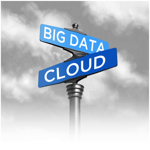 Download Cloud Computing And Big Data - Street Sign - Full Size PNG ...