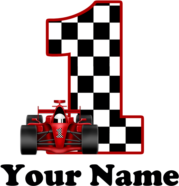 Download Transparent 1st Birthday Race Infant T-shirt - Race Car 1st ...