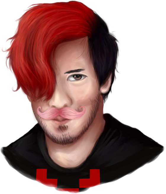 Download Markiplier By Squeakyneko Wilford Warfstache, Mark - Red Hair ...