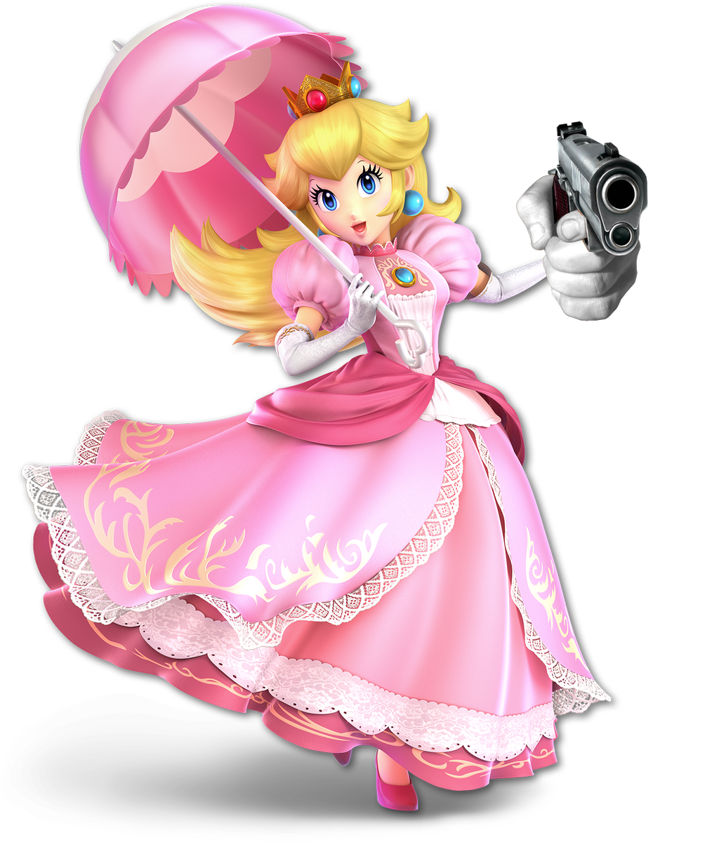 Download Princess Peach Smash Bros Ultimate - Full Size PNG Image - PNGkit
