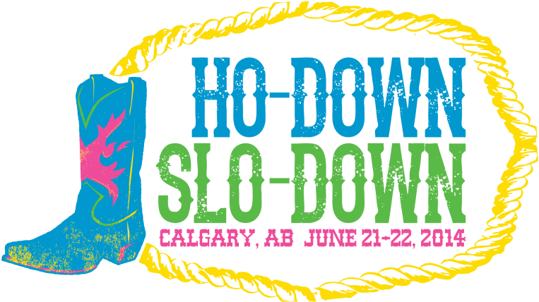 Download Transparent Ho Down Slo Down Logo Colour - Tattoo - PNGkit