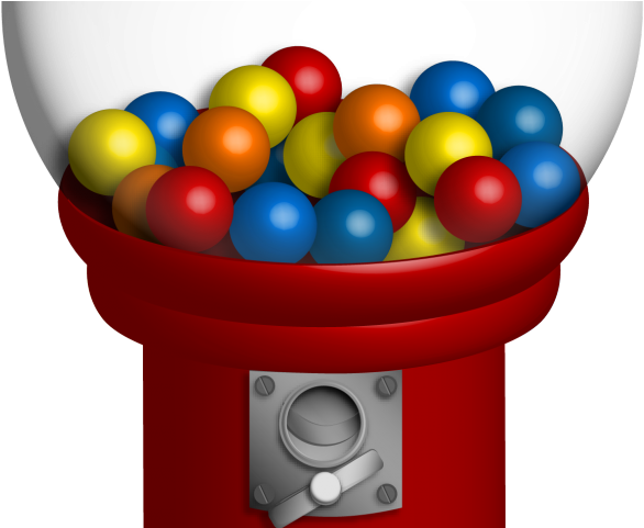 Download Gumball Clipart Bubble Gum Machine - Bubble Gum Machine Png ...