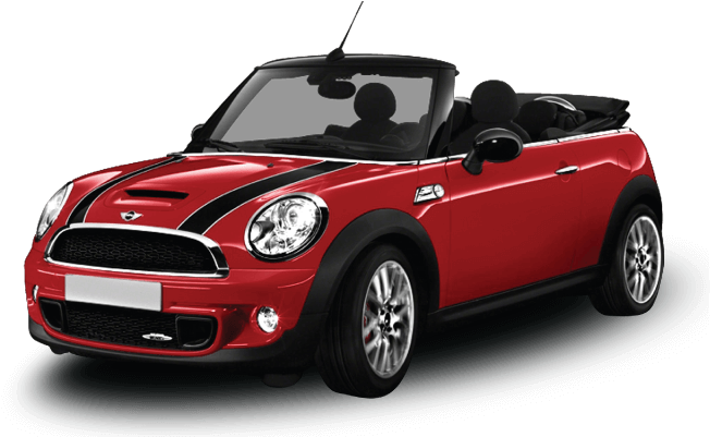 Download Minicooper-convertible - Red Mini Cooper Soft Top - Full Size ...