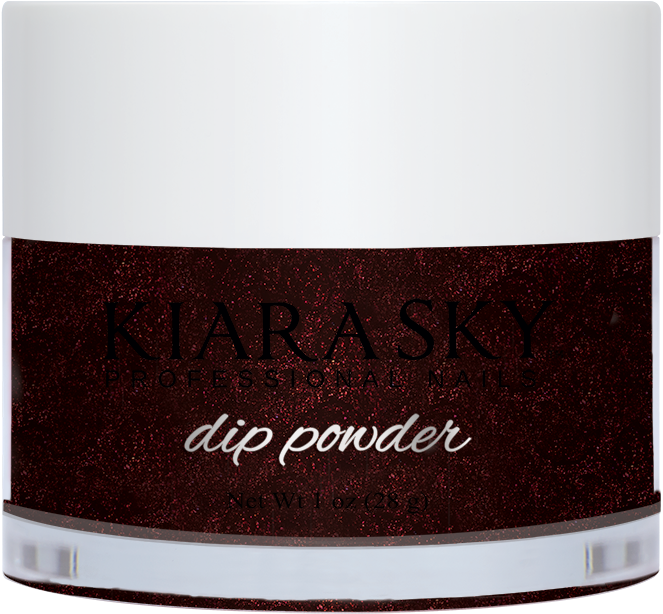 Download Dip Powder - D426 Fireball - Dark Burgundy Nails Dip Powder ...