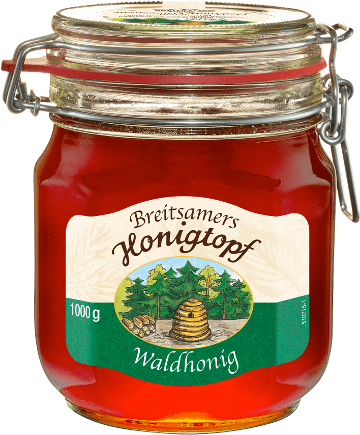 Download Classical Honeypot - Breitsamers Honigtopf Waldhonig - Full Size PNG Image - PNGkit