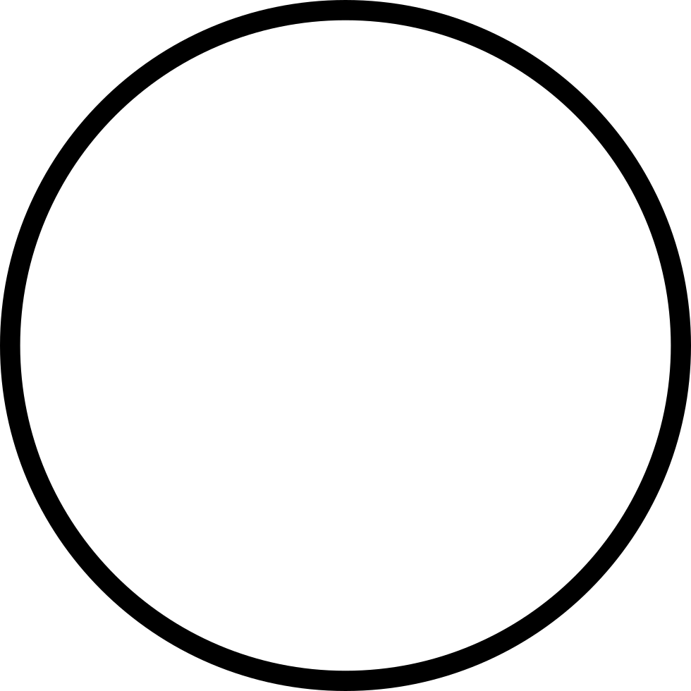 Download Transparent Hollow Circle Png Circle PNGkit
