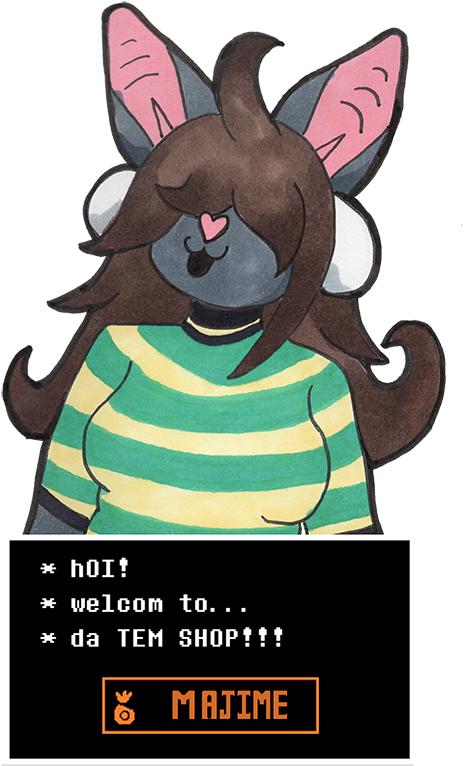 Download Welcom To Da Tem Shop Badge - Cartoon - Full Size PNG Image ...