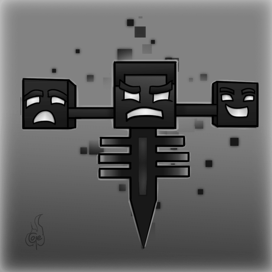Download Minecraft Wither Drawing - Wither Minecraft - Full Size PNG ...