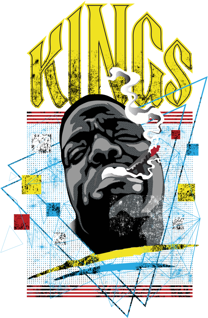 Download The Notorious Big Men's Printed Henley - Poster - Full Size ...