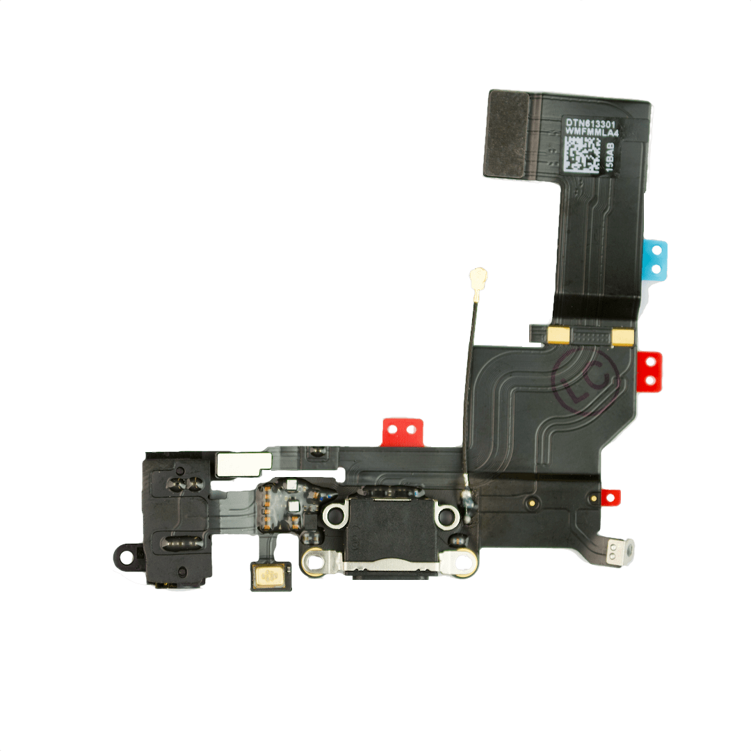 Download Iphone 5s Lightning Connector And Headphone Jack Black ...