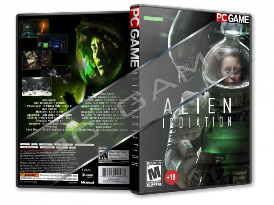Download Alien Isolation Pc Oyun - Pc Game - Full Size PNG Image - PNGkit