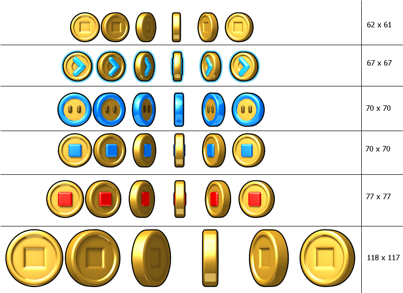 Download Click For Full Sized Image Coins - Mario Coin Sprite Sheet ...