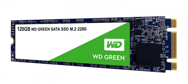 Download Western Digital Ssd M - Portable Hard Drive - Full Size PNG ...