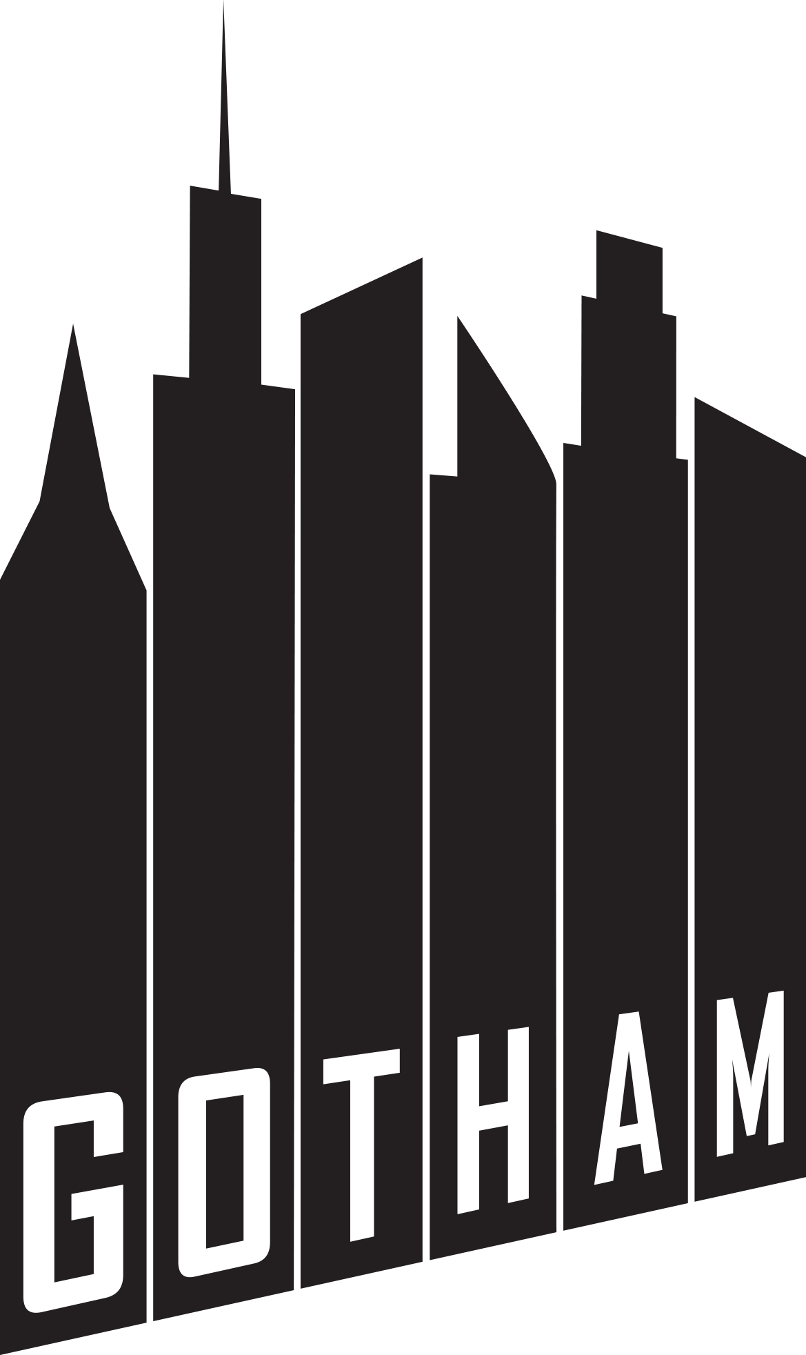Download Gotham Design And Construction - Skyline - Full Size PNG Image ...
