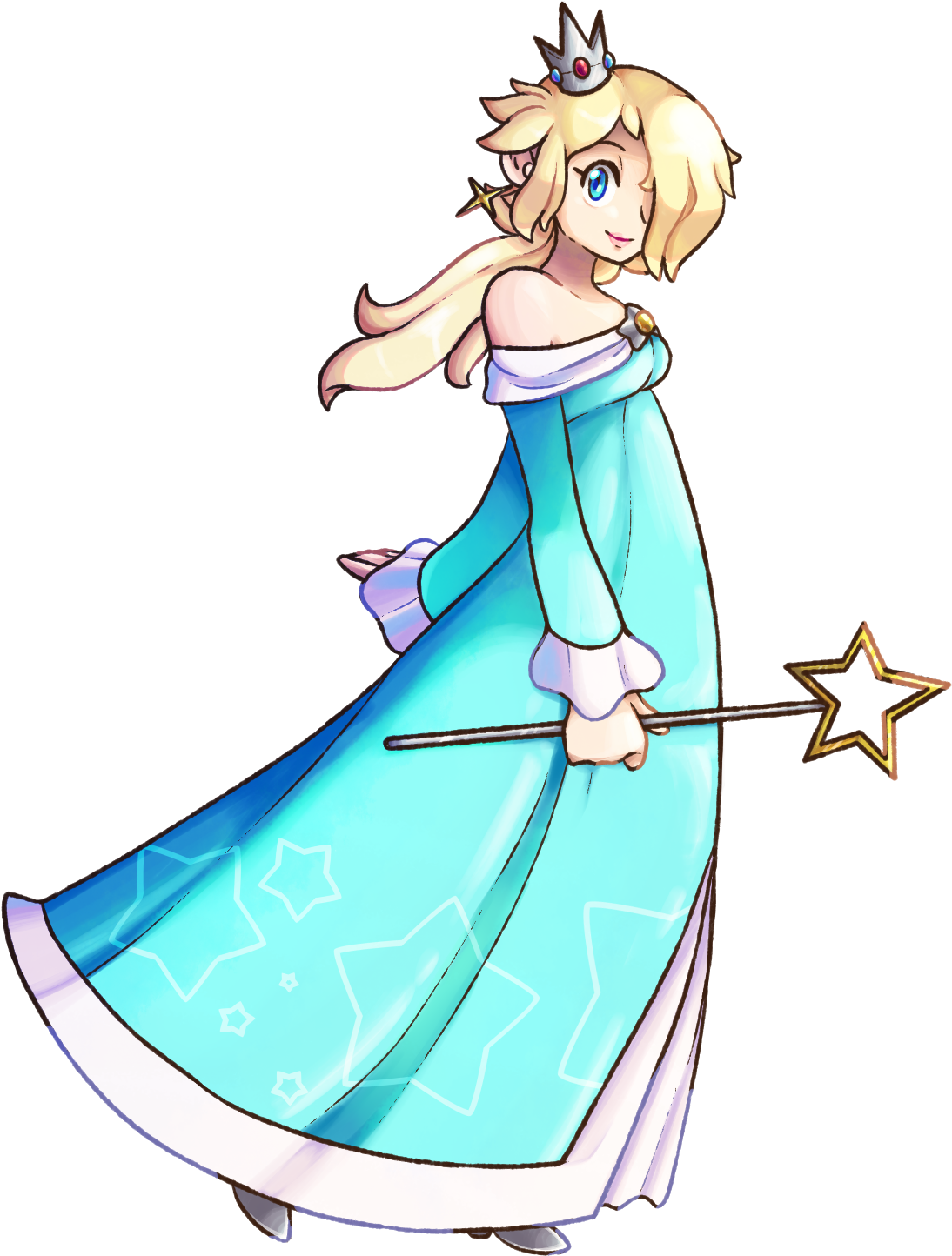 Download ““rosalina, Pokemon Lgpe Style - Cartoon - Full Size PNG Image ...