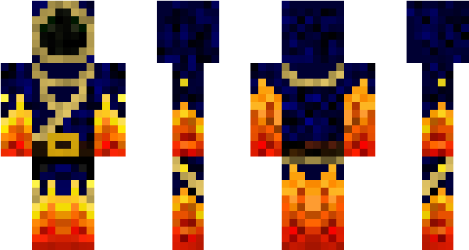 Download Minecraft Frost Wizard Skin - Full Size PNG Image - PNGkit