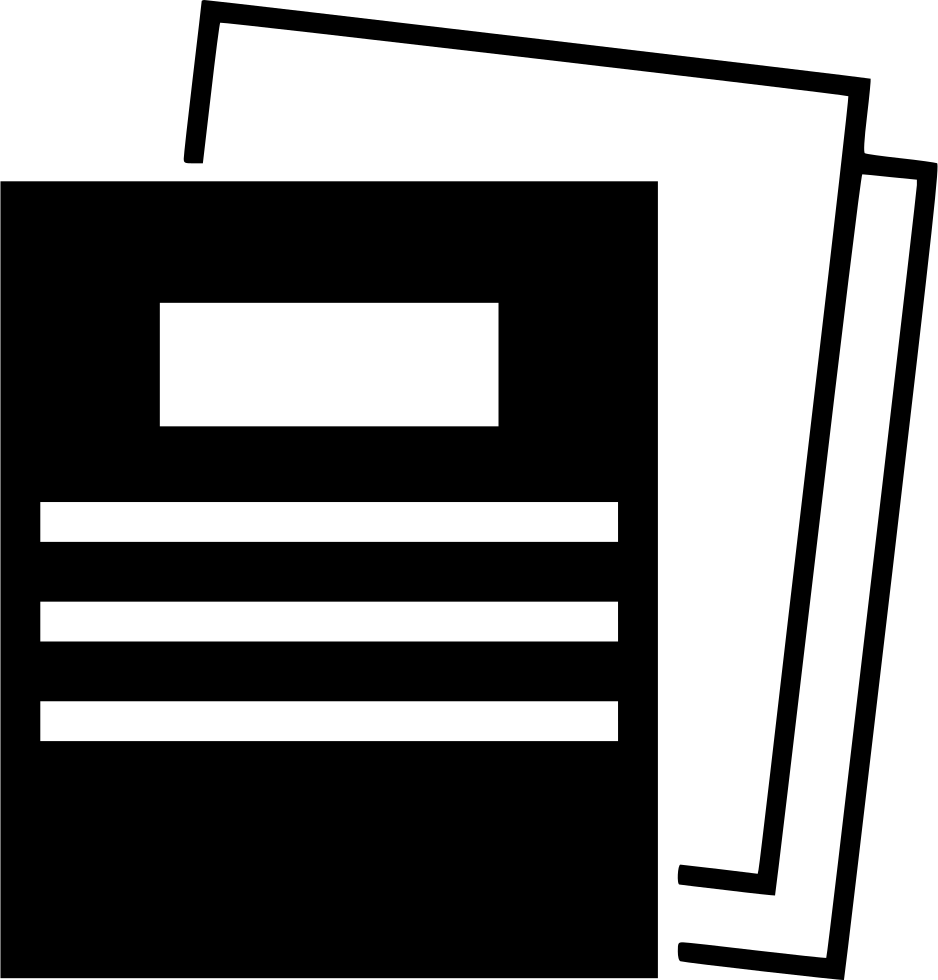 Download Png File Svg - Flyer Icon - Full Size PNG Image - PNGkit