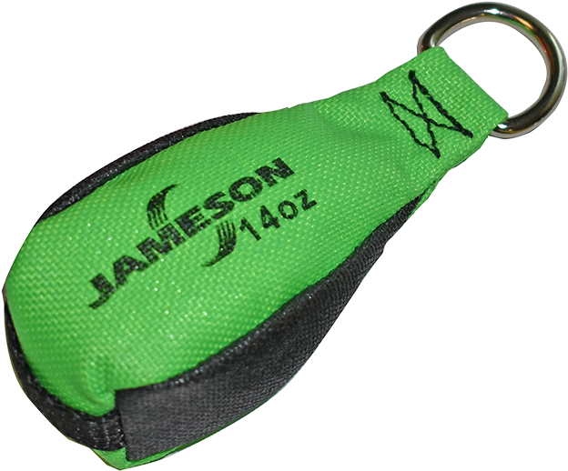 Download Tb-14 Jameson Green/black Throw Bag, 14 Ounces - Strap - Full ...