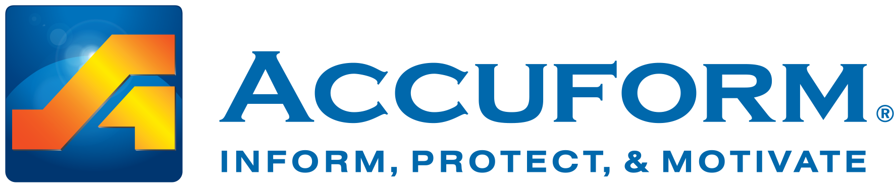 Download Accuform Logo H Tagline Rgb Blue Type - Scrapbooking - Full ...