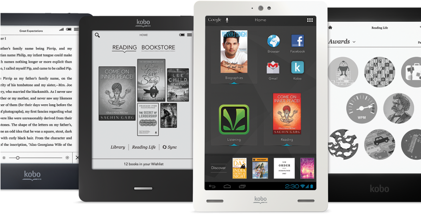 Download Kobo Launches Their E-reader Devices Here In India - Tablet ...