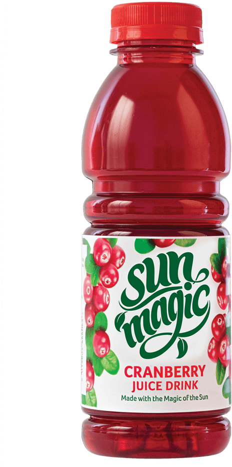 Download Sunmagic 500ml Cranberry Juice Drink - Plastic Bottle - Full ...