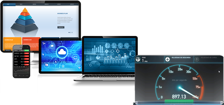 Download Hi-speed Internet Connection - Personal Computer - Full Size ...