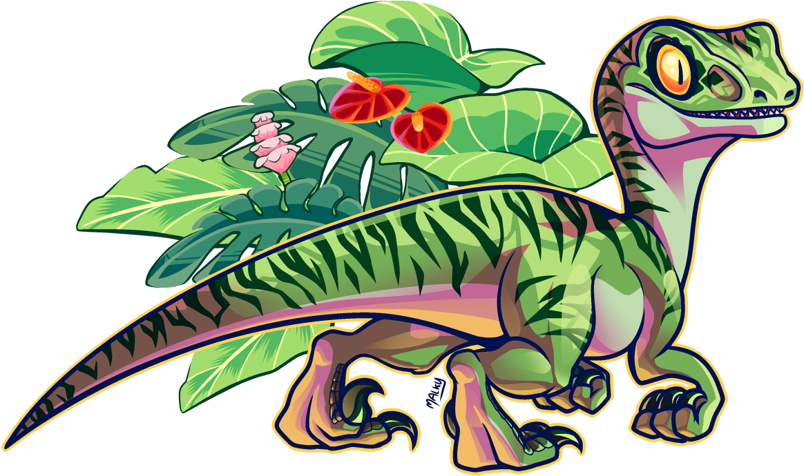 Download Velociraptor Dinosaur Fauna Organism Velociraptor Fictional ...