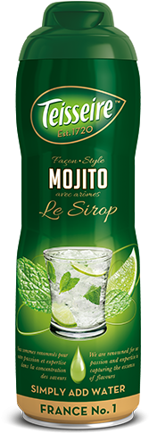 Download Teis Mojito 60cl Png - Sirop Teisseire Mojito - Full Size PNG ...