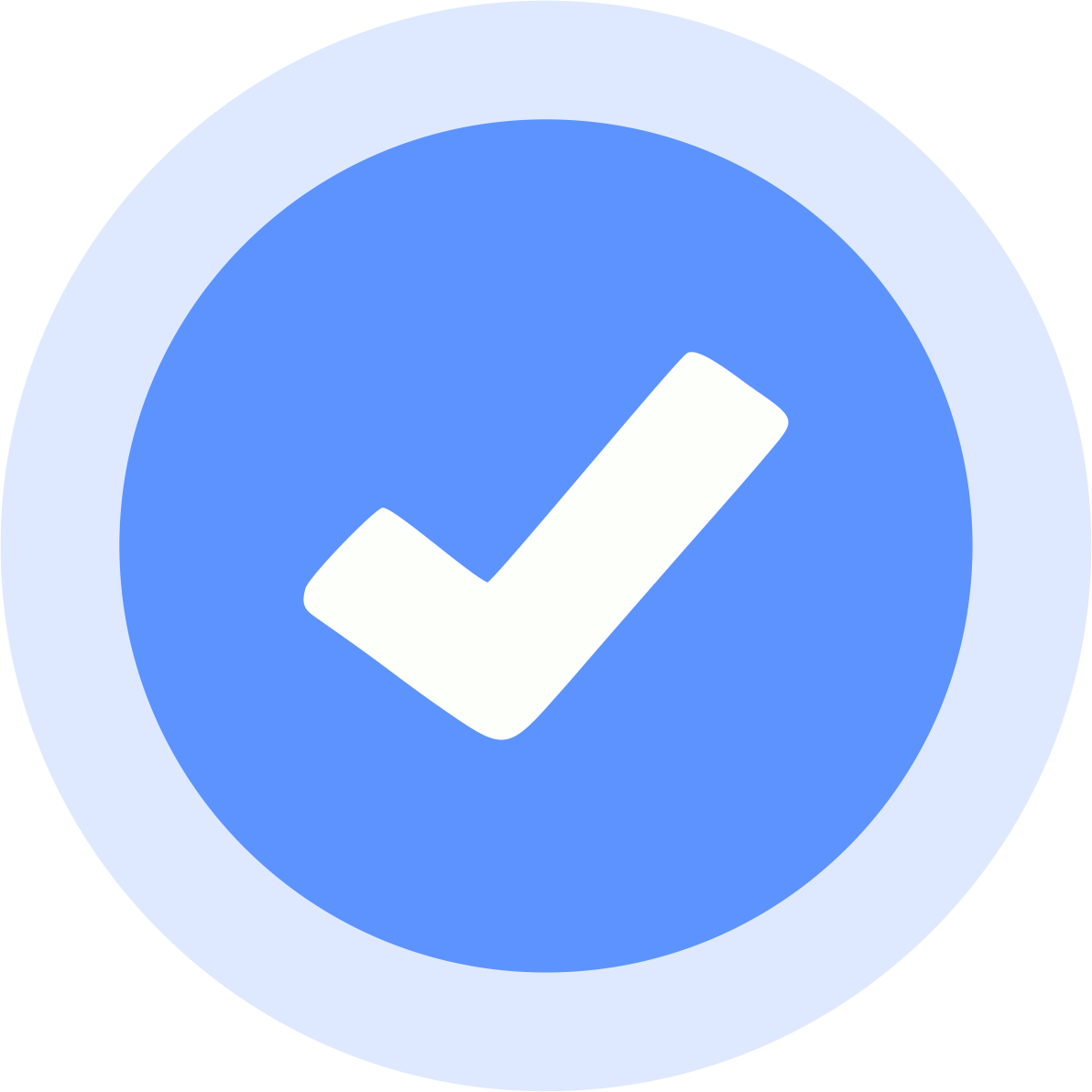 Download Blue Checkmark - Facebook Verified Icon Png - Full Size PNG ...