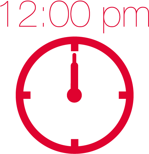 Download 12 Am Noon Or Midnight - Clock Web Icon - Full Size PNG Image ...