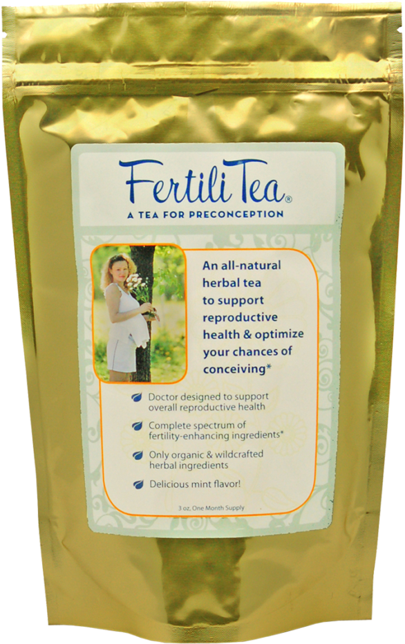 Download Organic Fertility Tea, 60 Servings, Contains Vitex - Fertility ...