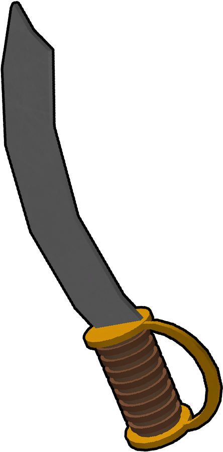 Download Pirate's Cutlass - Full Size PNG Image - PNGkit