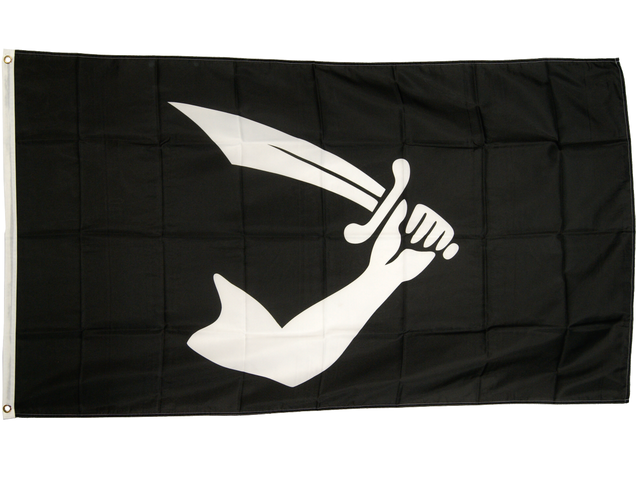 Download Pirate Arm With Sword Flag - Historical Pirate Flags Ireland ...