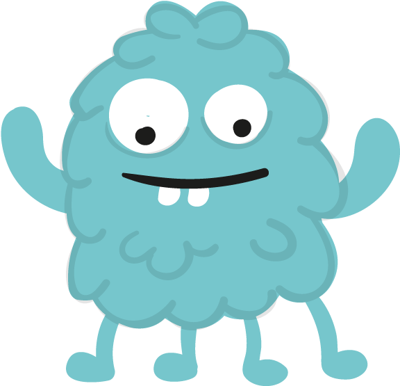 Download Toothy Monster - Cartoon - Full Size PNG Image - PNGkit