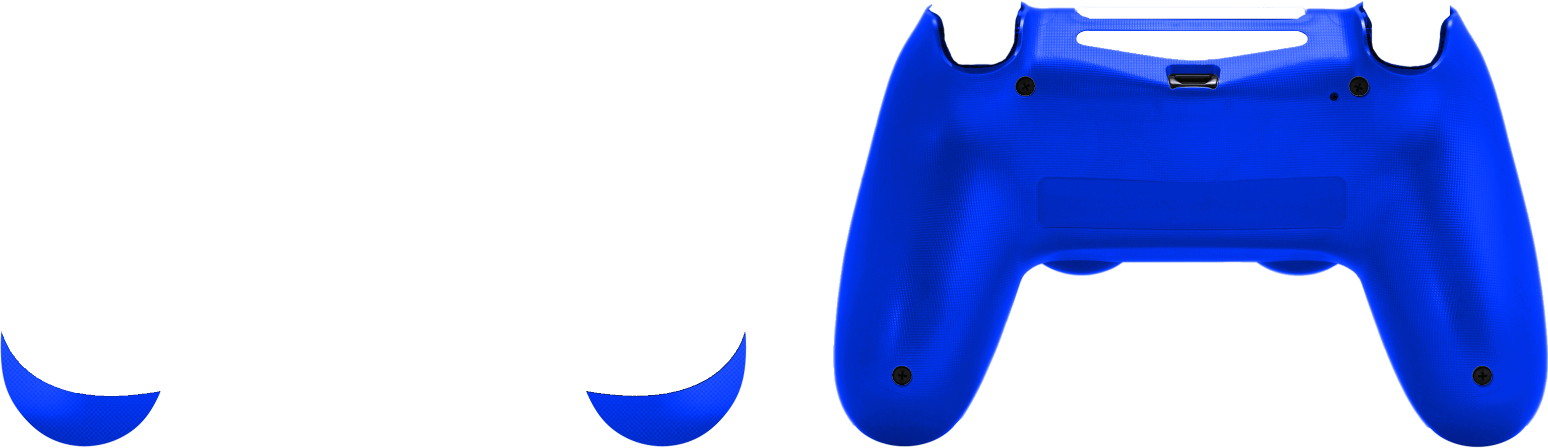 Download Ps4 Dark Blue Rear Shell - Handgun - Full Size PNG Image - PNGkit