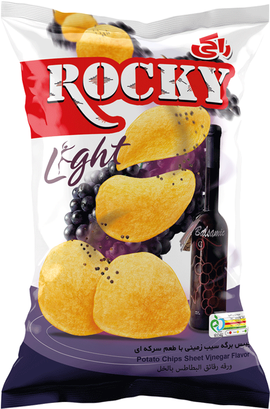 Download Rocky Light Potato Chips Vinegar Flavor - Doritos - Full Size ...