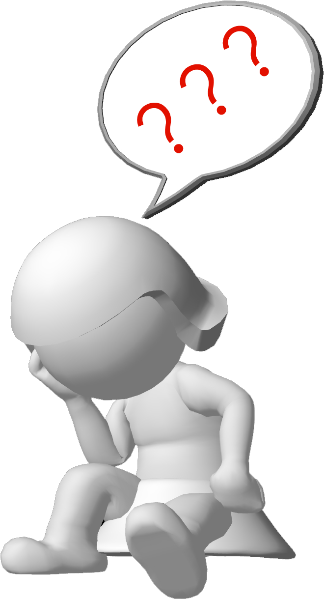 Download Png Thinking Person Png Brain Png Question Mark Png ...