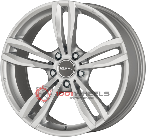 Download Llantas Mak Luft Silver - Bmw Wheel Rims - Full Size PNG Image ...